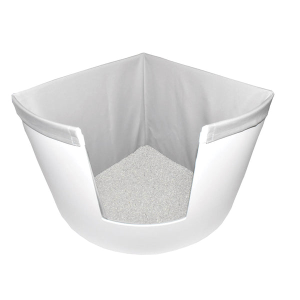 Kitangle Modern Cat Litter Box, Corner Kitty – ZenByCat